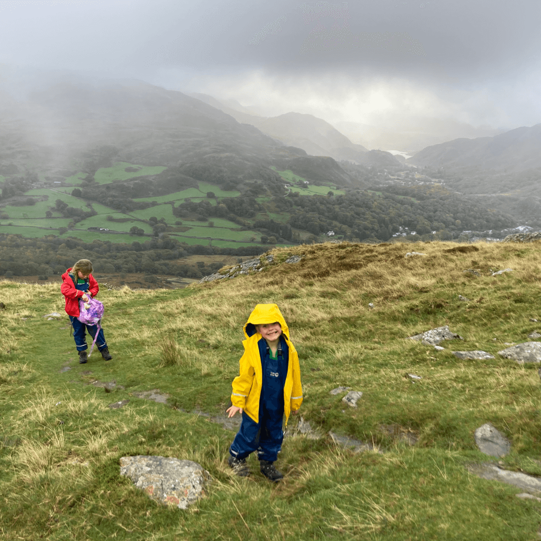 How to get children up mountains - Spotty Otter